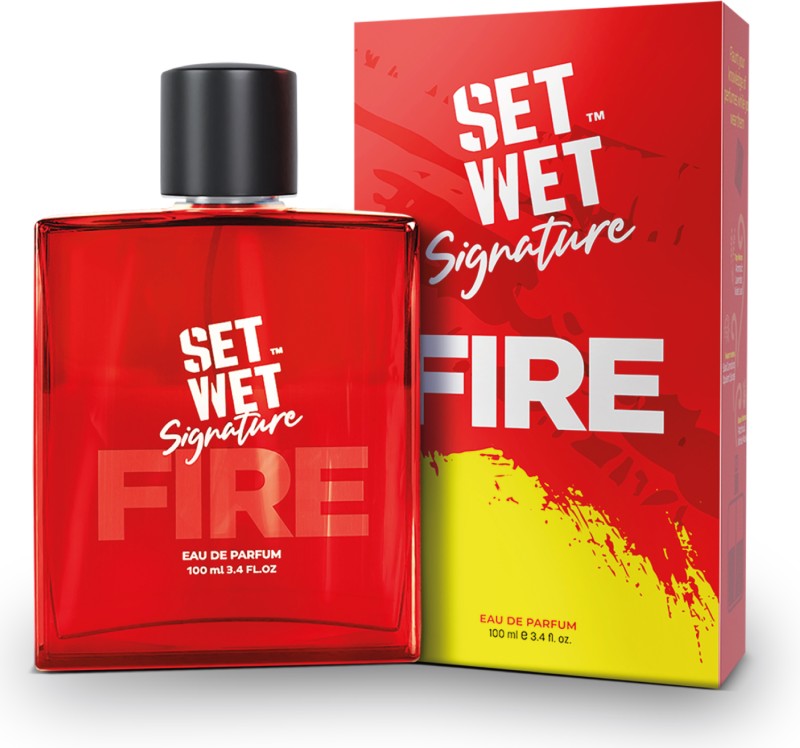 SET WET Signature Eau de Parfum Fire 100 ml Eau de Parfum - 100 ml (For ...